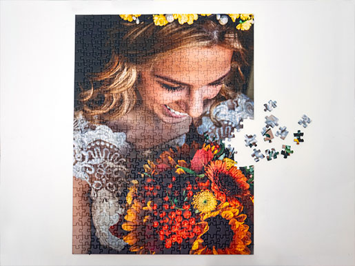 Making puzzles out of pictures store